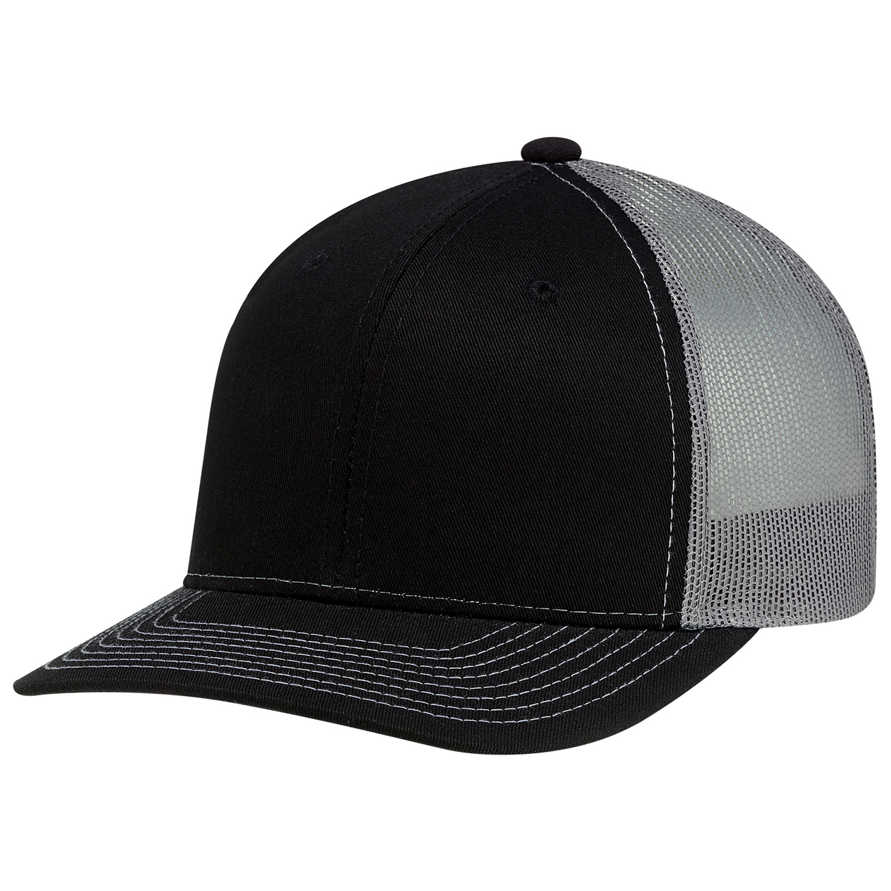 DELUXE CHINO 8E019M TWILL / NYLON MESH CAP - Great West Graphics