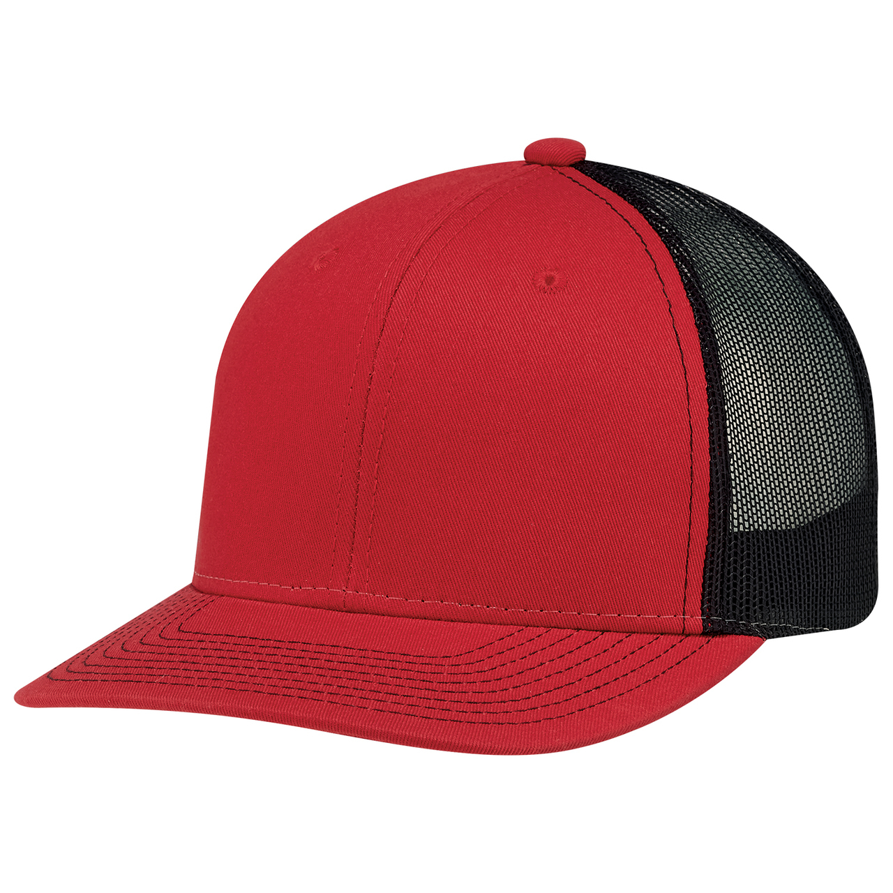 DELUXE CHINO 8E019M TWILL / NYLON MESH CAP - Great West Graphics