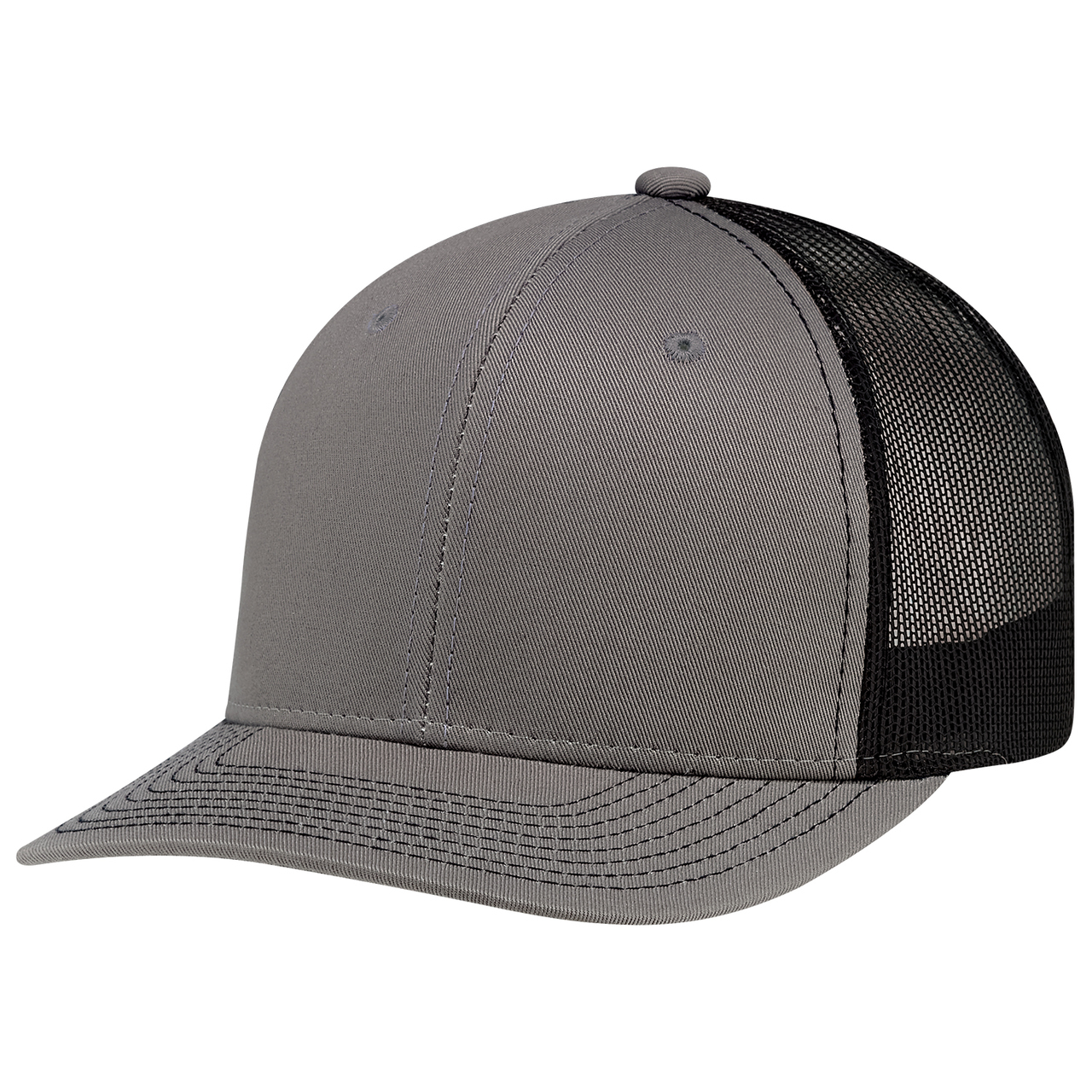 DELUXE CHINO 8E019M TWILL / NYLON MESH CAP - Great West Graphics