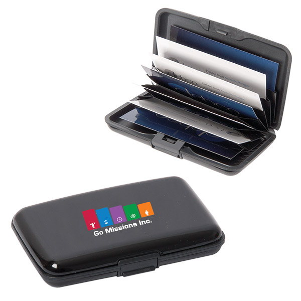 SB8797 THE BODYGUARD CARD HOLDER WITH RFID PROTECTION - Great West Graphics